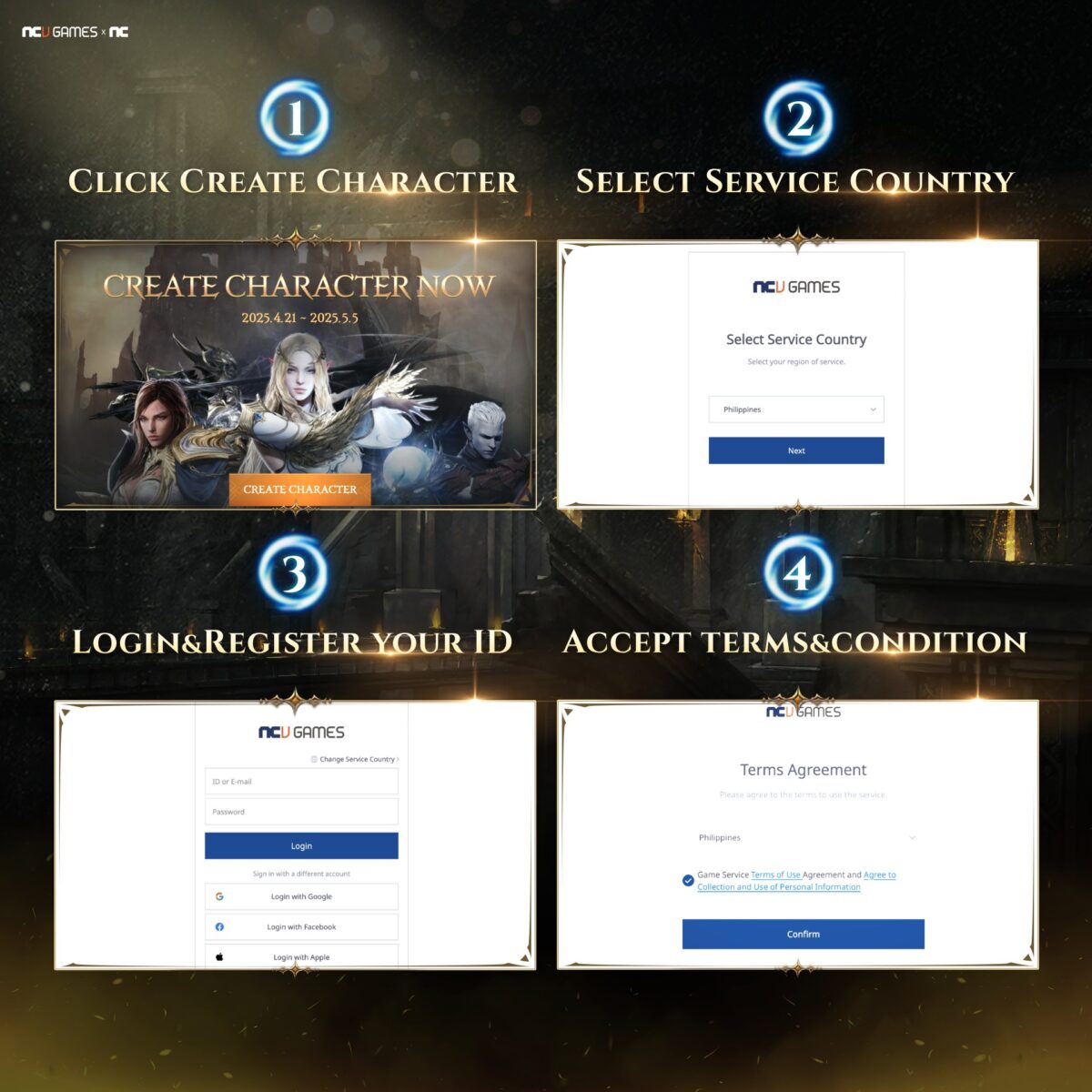 LINEAGE2M SEA Pre-Creation and Server Reservation Event Starts Now!