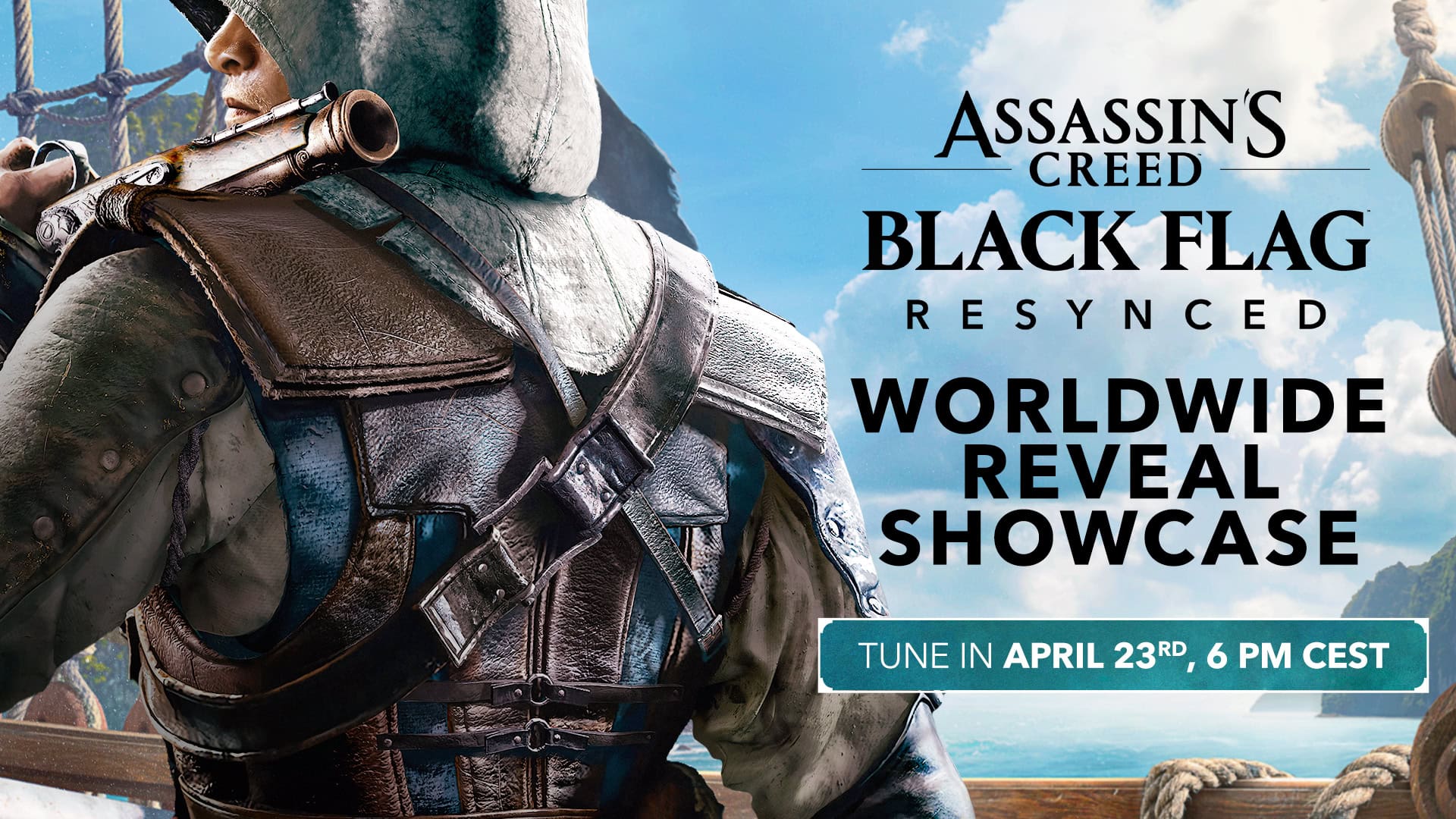 Assassin’s Creed Black Flag Resynced Reveal Set for April 24 Showcase